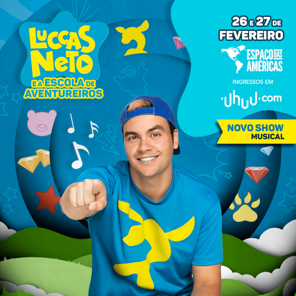 Luccas Neto e A Escola de Aventureiros – O Musical || ONSTAGE ...