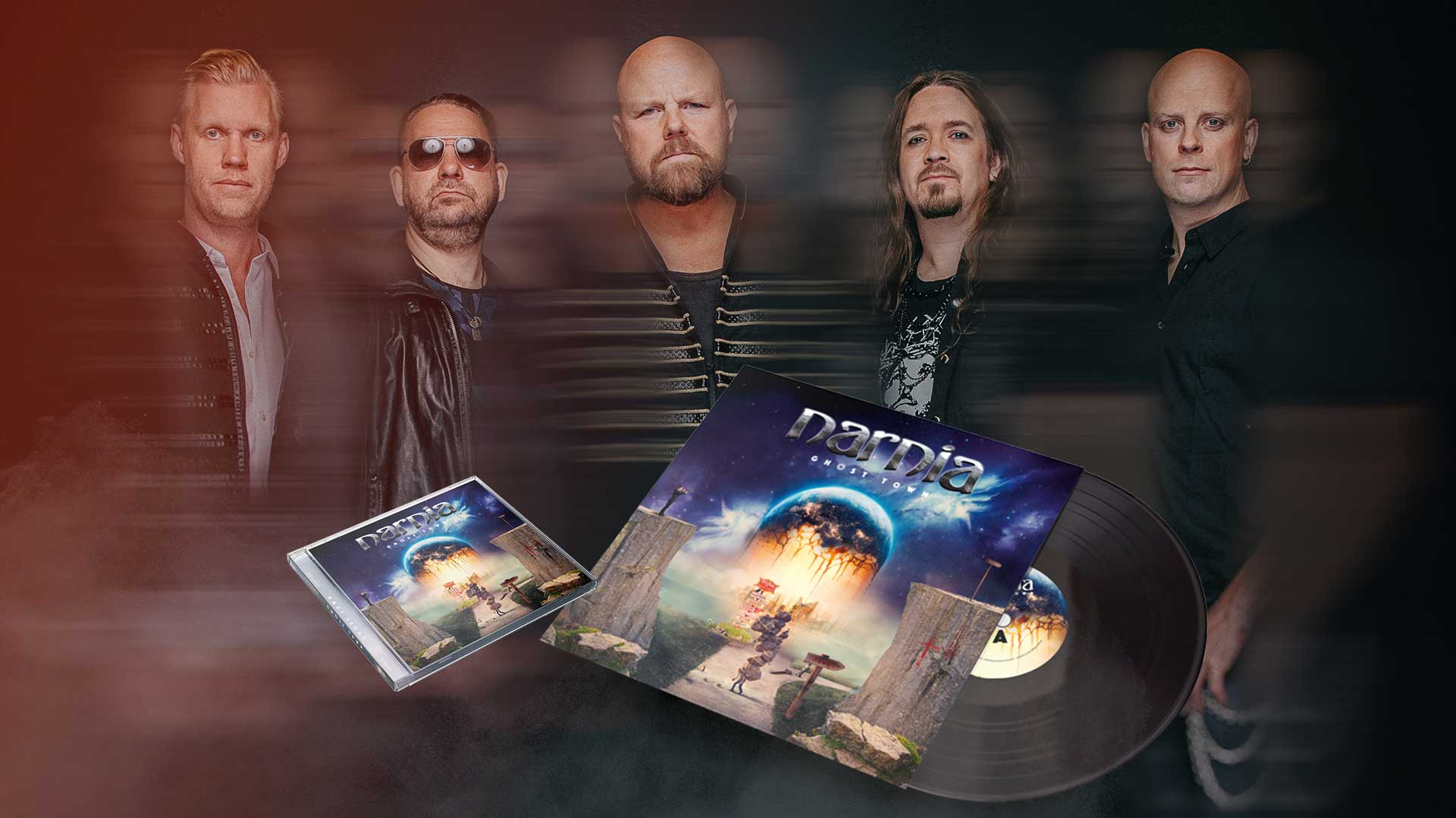 Narnia: banda sueca lança o álbum ‘Ghost Town’, o nono em sua ...