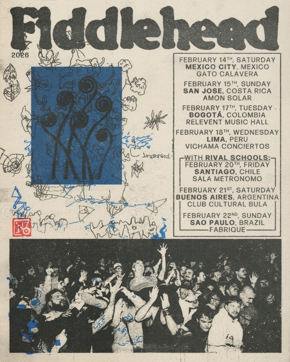 Fiddlehead e Rival Schools estreiam no Brasil em show único em São ...