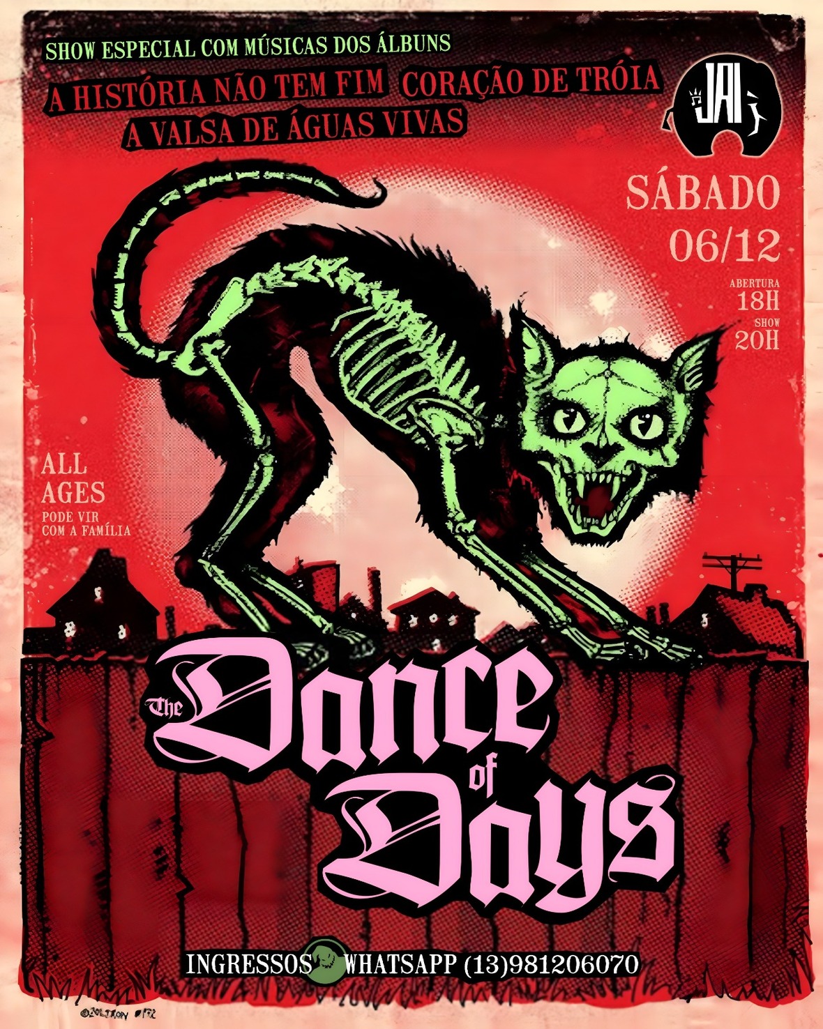 Dance of Days anuncia show surpresa com os três primeiros álbuns para ...